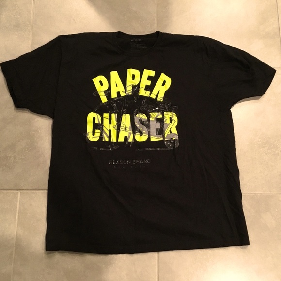 Reason | Shirts | Reason Paper Chaser Shirt | Poshmark